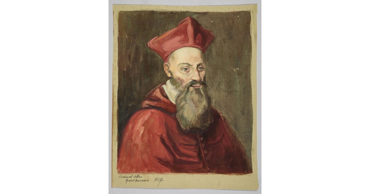 Cardinal Allen, CHARLIER - Portail officiel des Musées de Reims