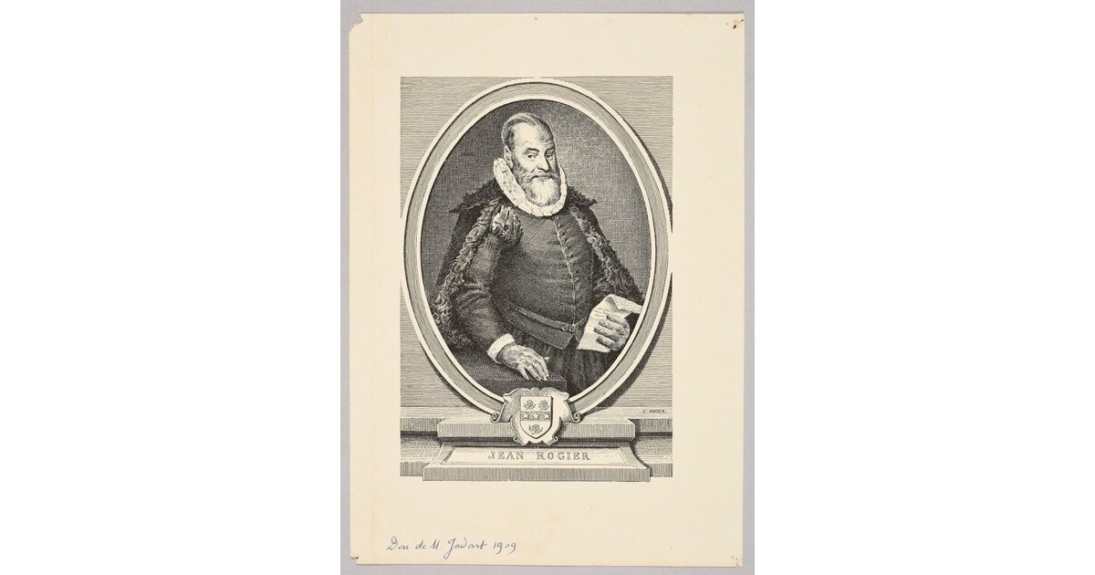 Portrait de Jean Rogier, AUGER - Portail officiel des Musées de Reims