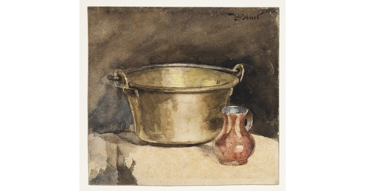 La bassine, BINET - Portail officiel des Musées de Reims