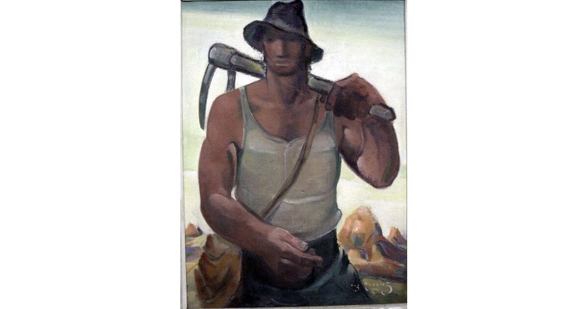 L’homme à la pioche, MULLIEZ - Portail officiel des Musées de Reims