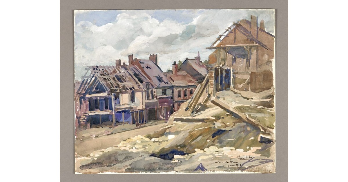 Entrée de Ham, ZO - Portail officiel des Musées de Reims