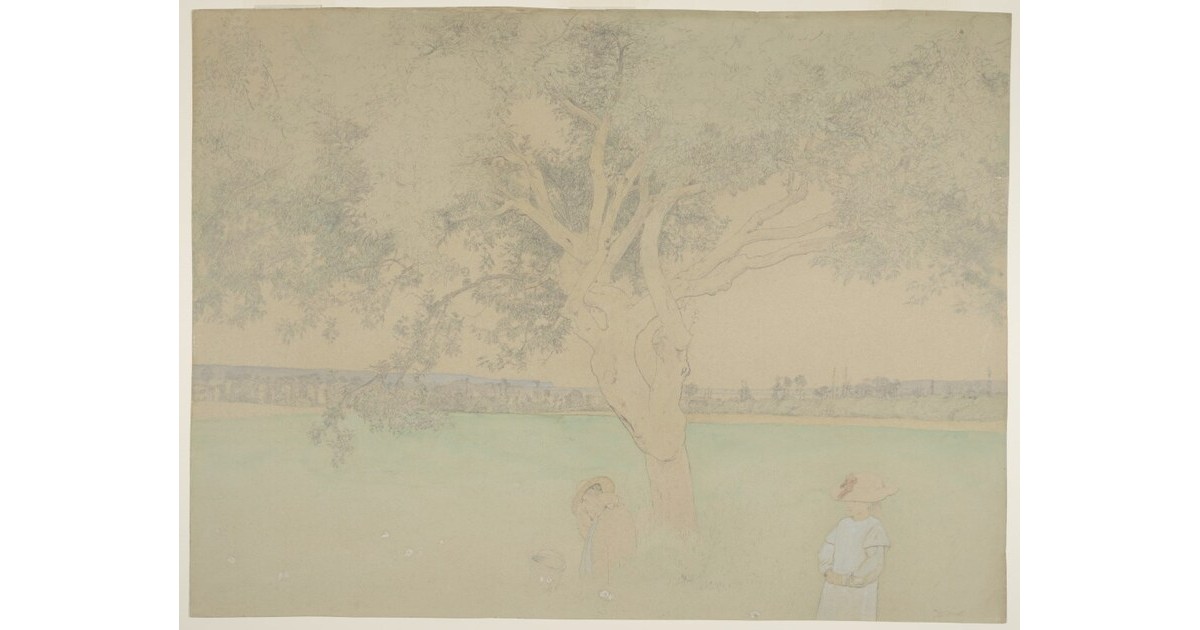 La Récolte des pommes, BINET - Portail officiel des Musées de Reims