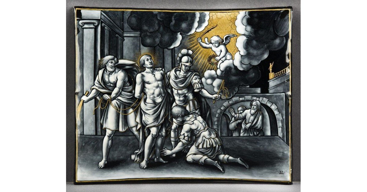 Arrivée de saint Timothée en prison, LAUDIN - Portail officiel des Musées de Reims