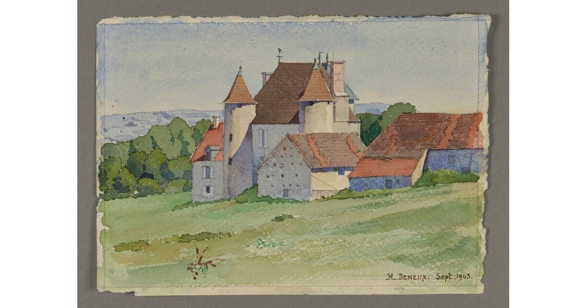 Château de la Terrade, DENEUX - Portail officiel des Musées de Reims