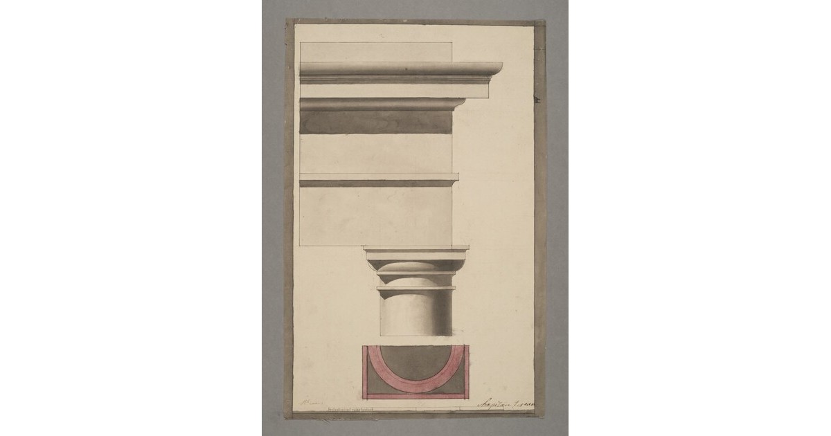 Etude de colonne et d’entablement toscan, MENU - Portail officiel des ...