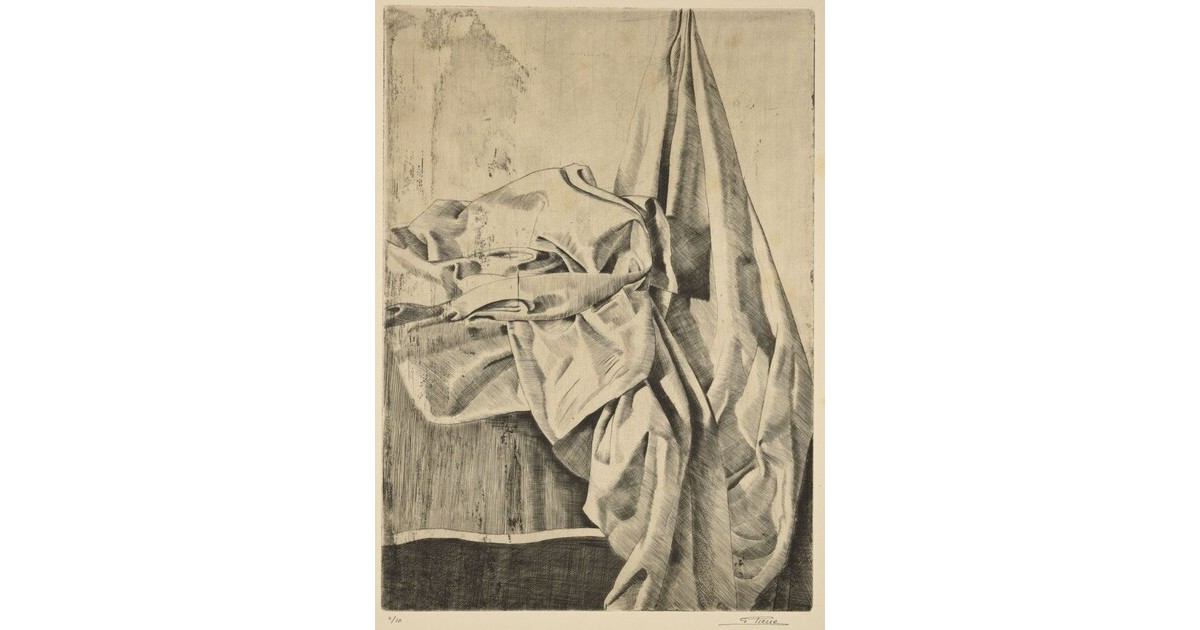 Étude de draperie, PIERRE - Portail officiel des Musées de Reims
