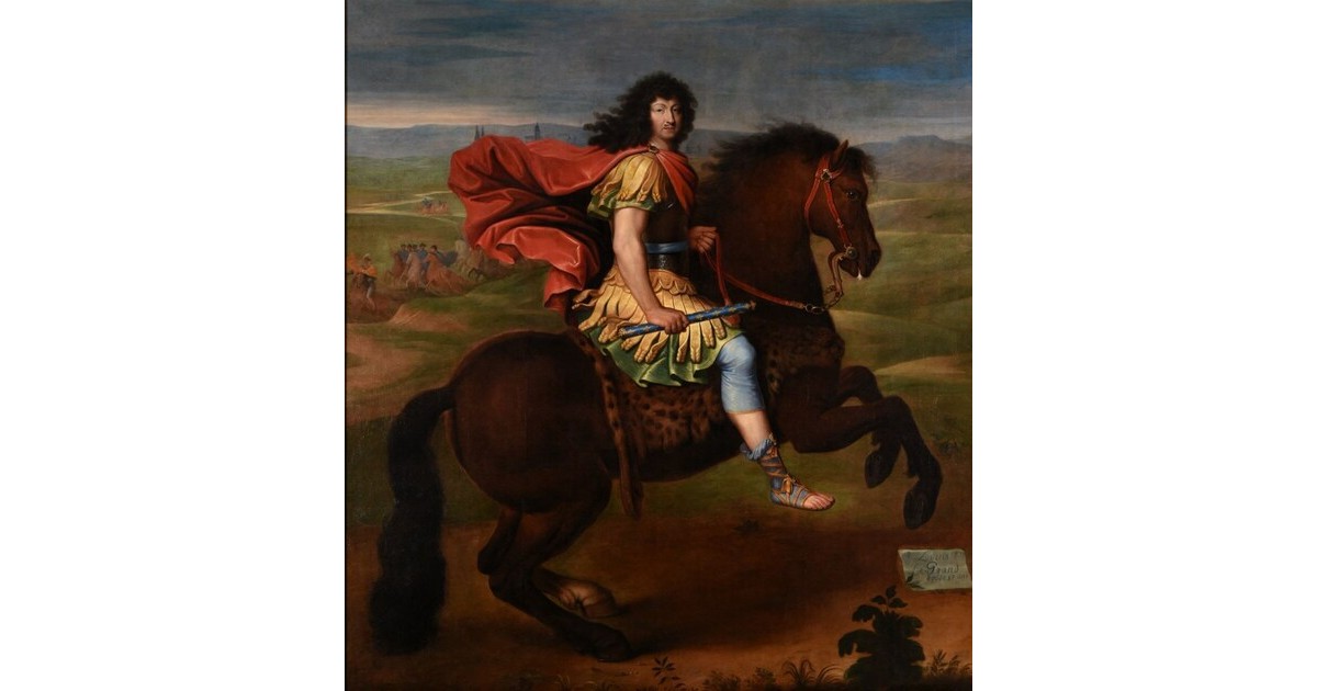 Louis XIV à cheval, MIGNARD - Portail officiel des Musées de Reims