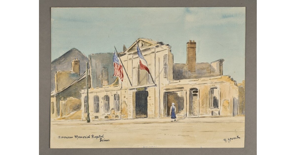 American Memorial Hospital Reims, SPORCK - Portail officiel des Musées ...