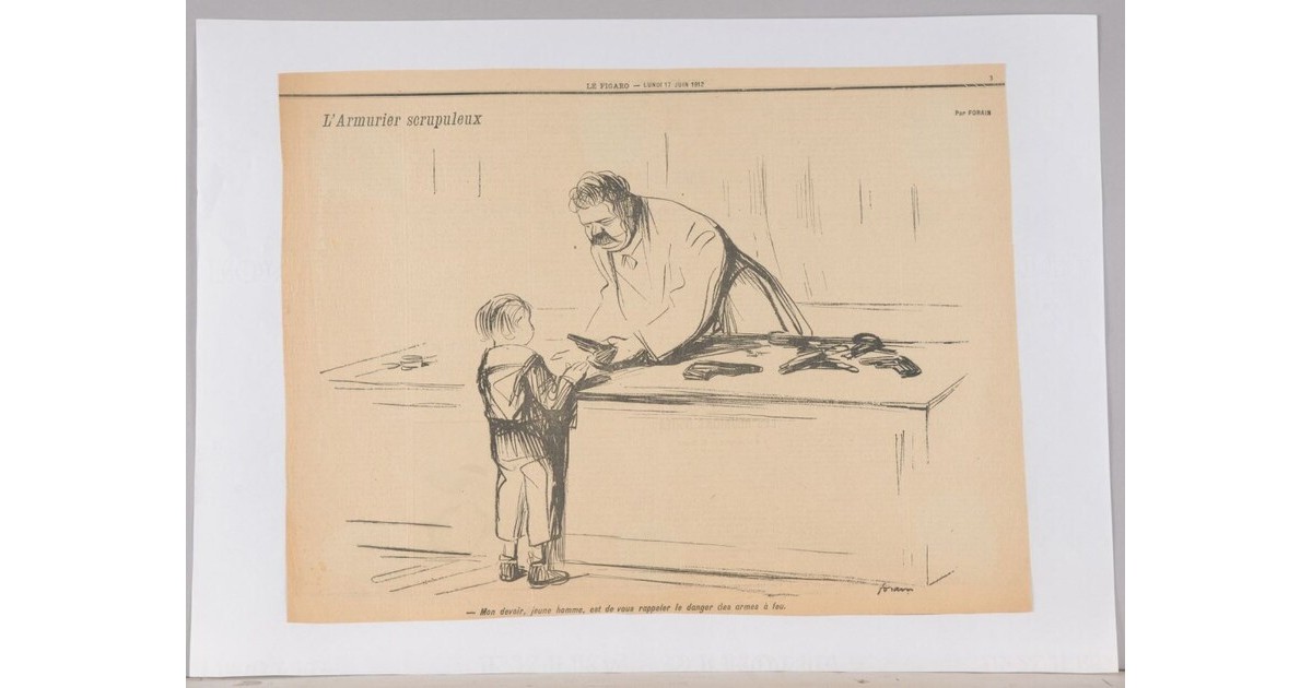 L’armurier scrupuleux, FORAIN - Portail officiel des Musées de Reims