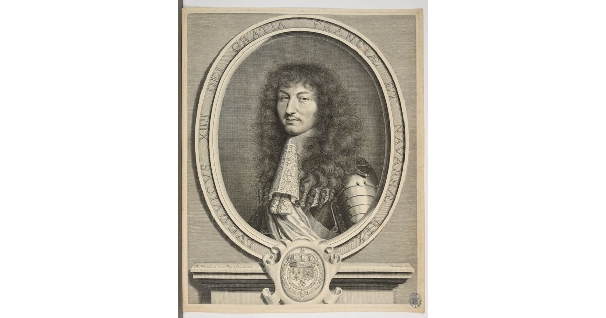 Portrait de Louis XIV, NANTEUIL - Portail officiel des Musées de Reims