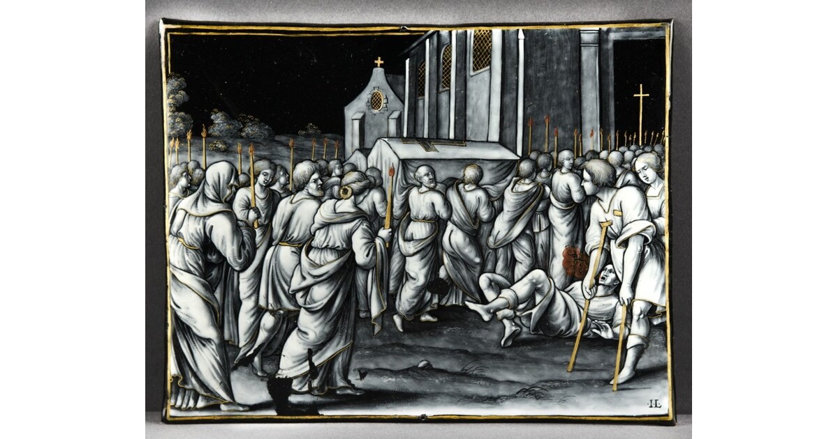 Inhumation des martyrs, LAUDIN - Portail officiel des Musées de Reims